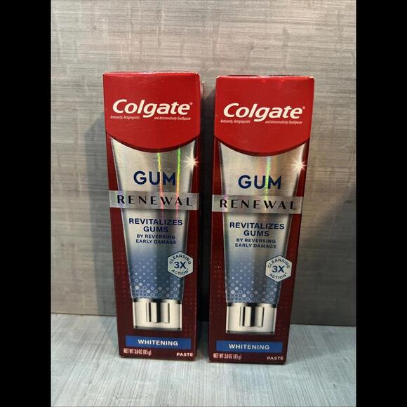 Bath & Body | Colgate Renewal Revitalizes Gums Whitening Restoration Cool Mint Paste Pack Of 2 ...